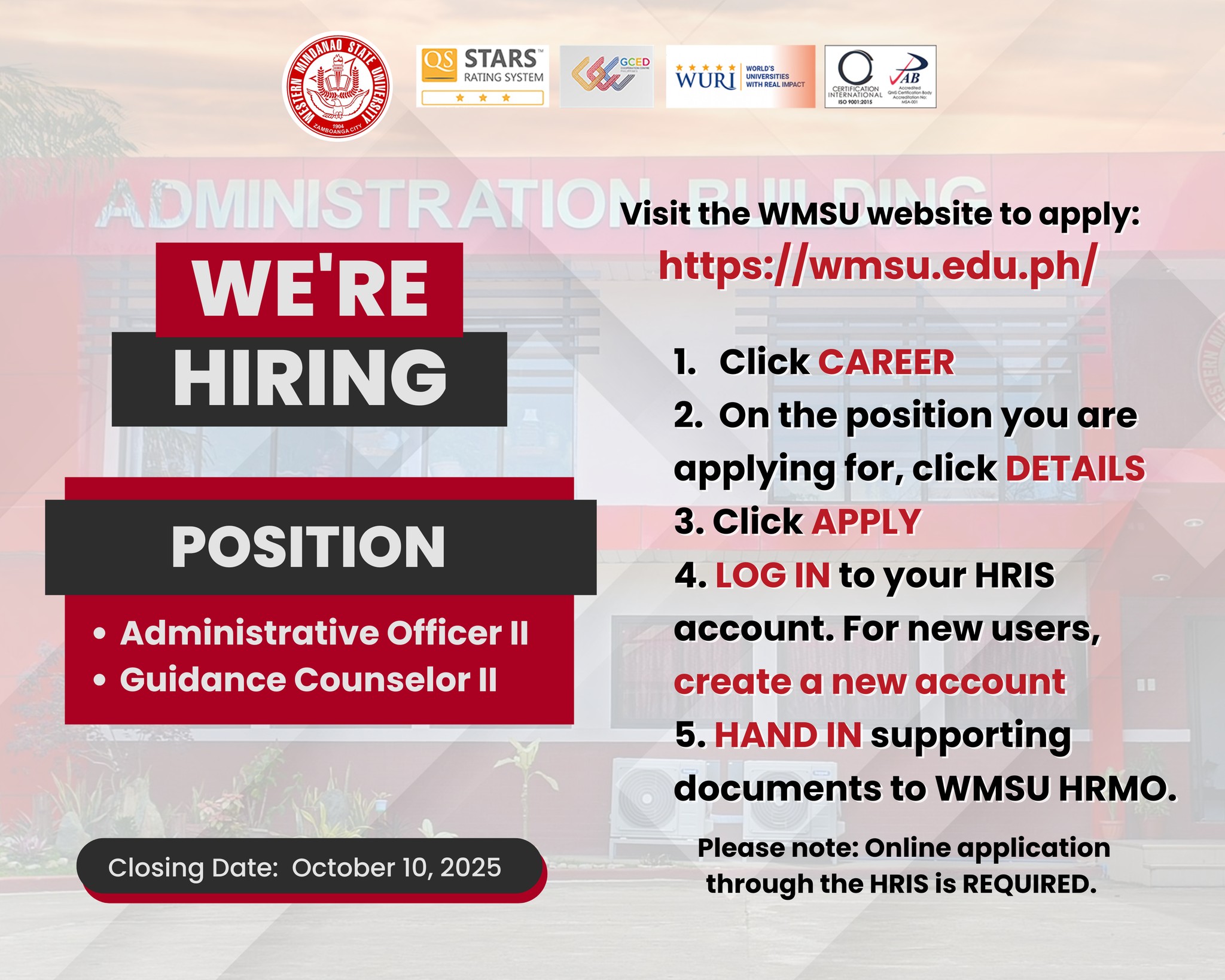 Western Mindanao State University – A Smart Research University by 2040